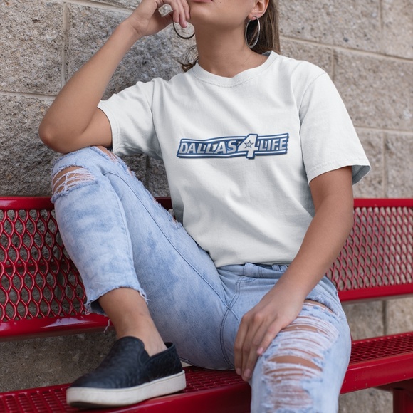 T-Shirt Addicts | Tops | Dallas 4 Life Fan Tshirt | Poshmark